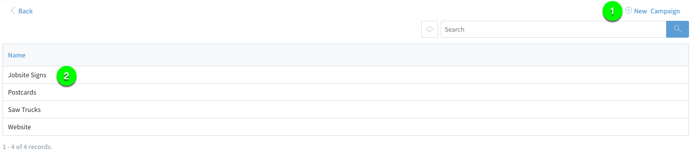 Campaign List – SaaSphalt
